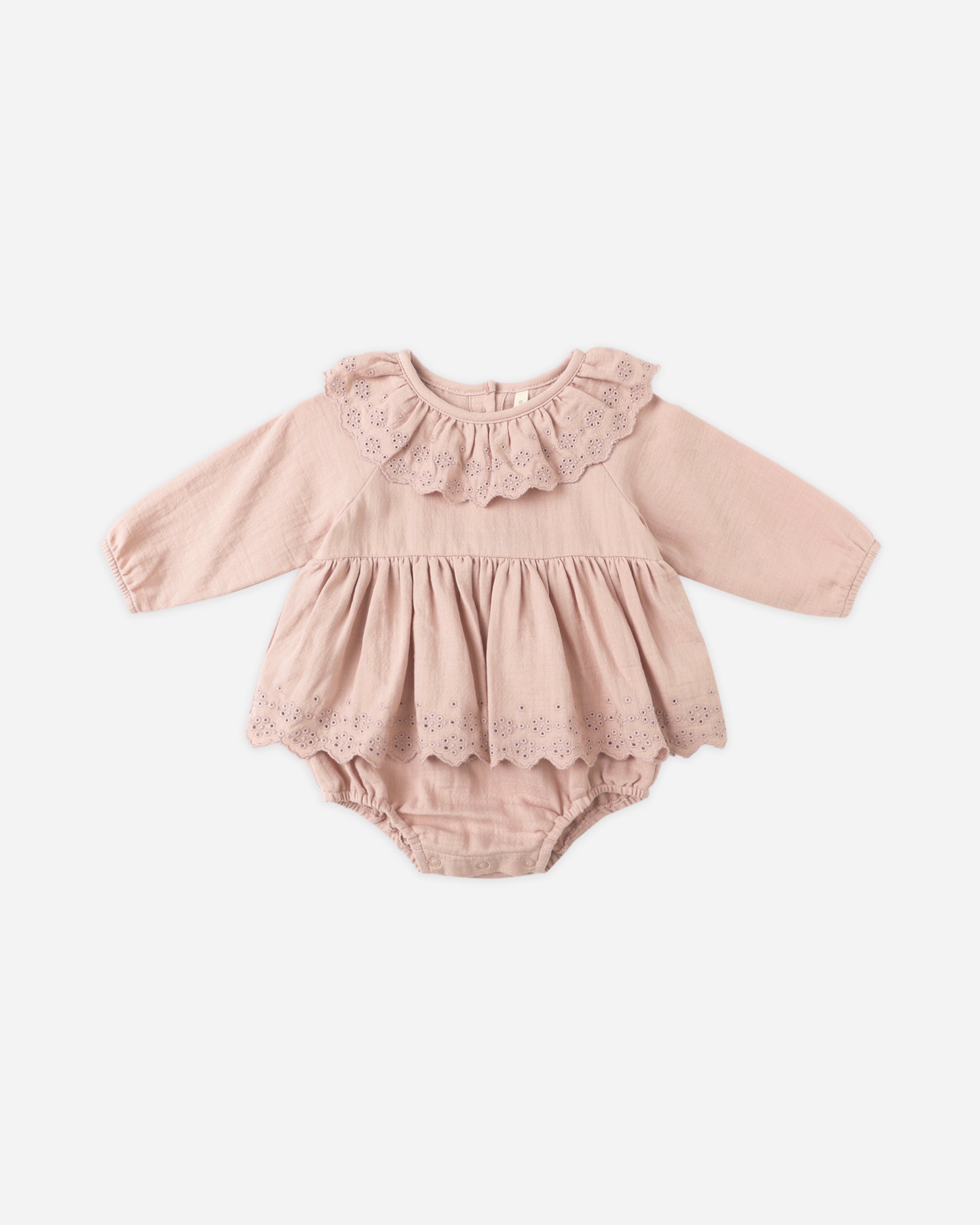 Thalia Romper || Rose – Quincy Mae