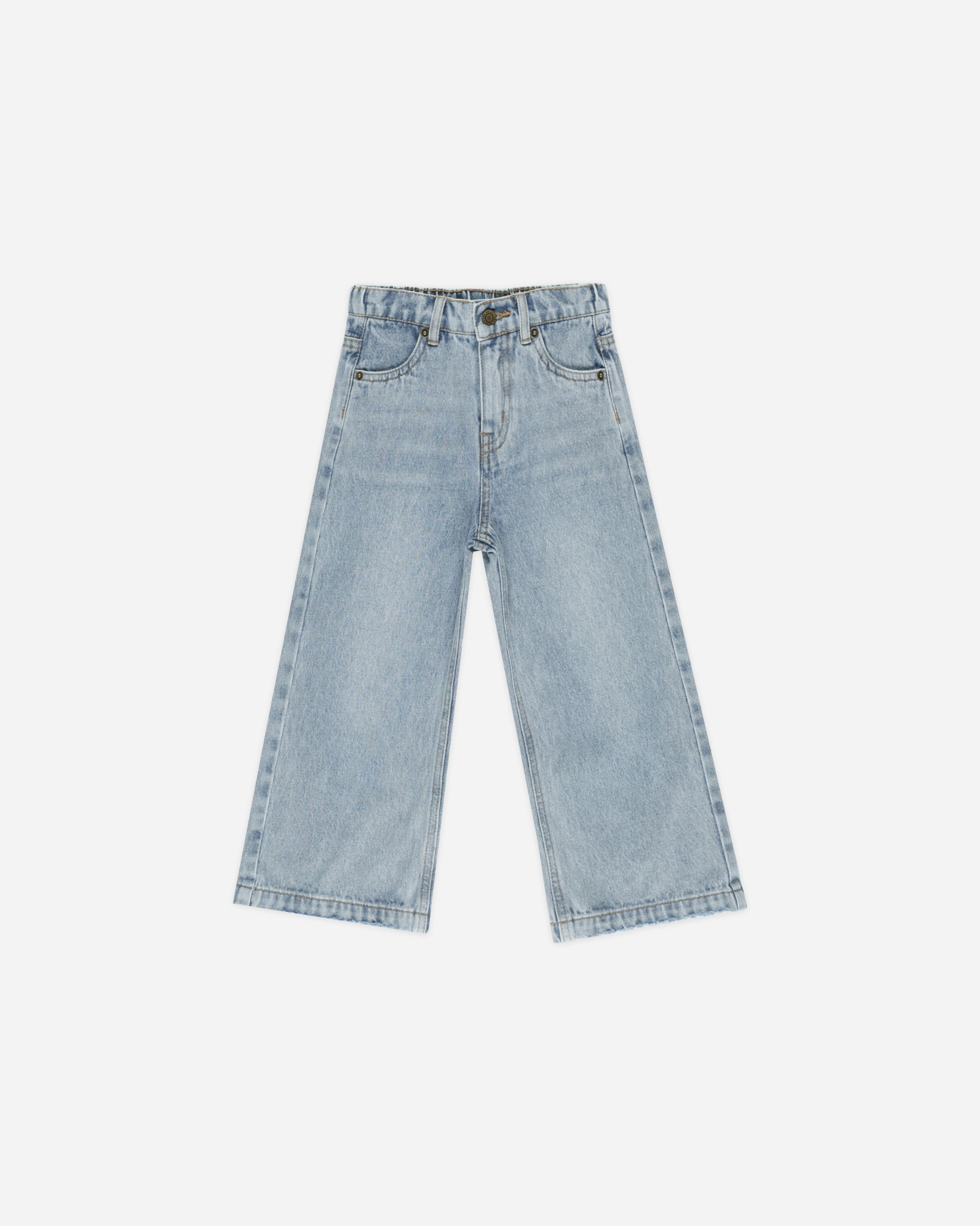 Straight Leg Pant || Light Washed Denim – Rylee + Cru Australia & NZ