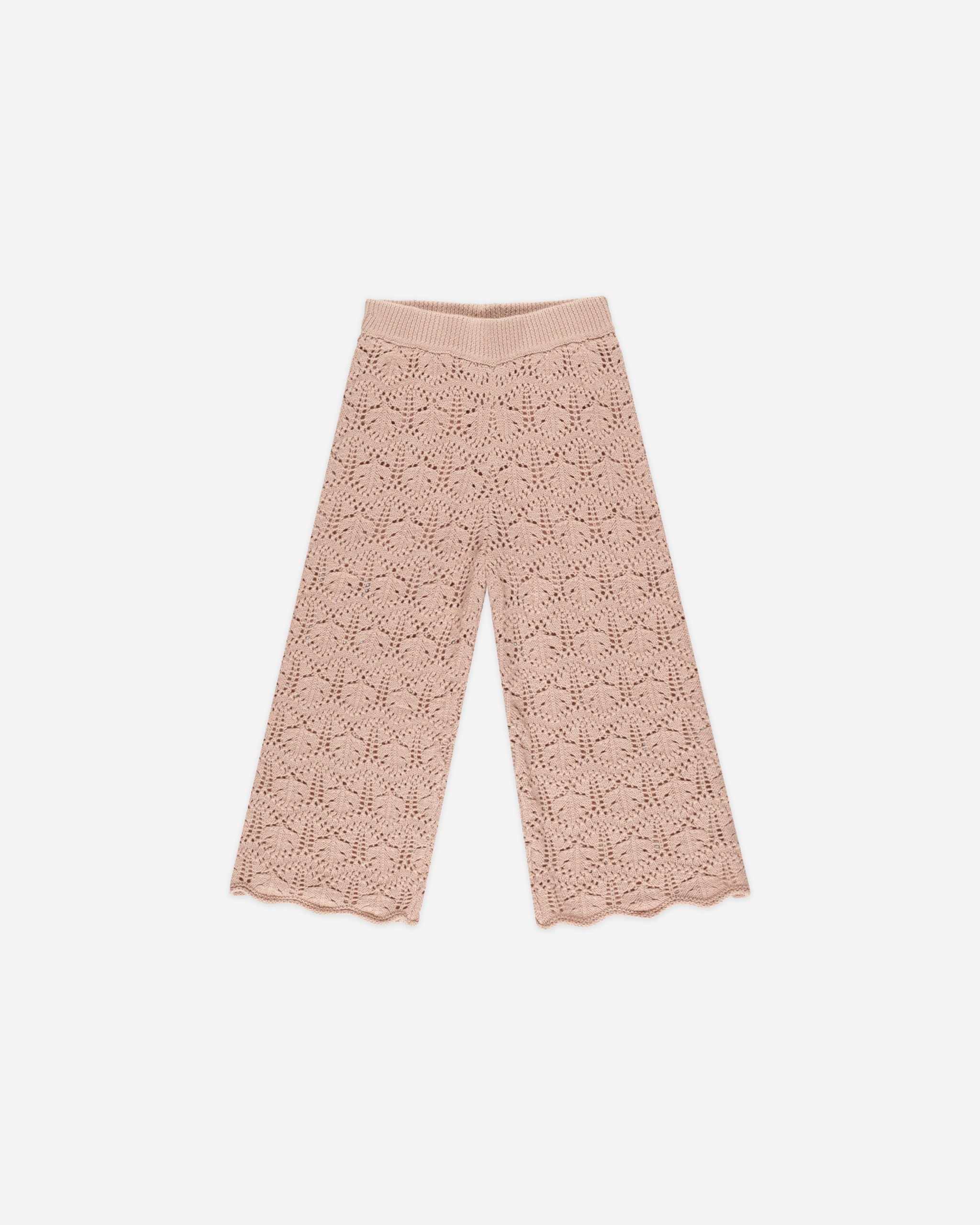 Crochet Knit Pant || Rose – Rylee + Cru Australia & NZ