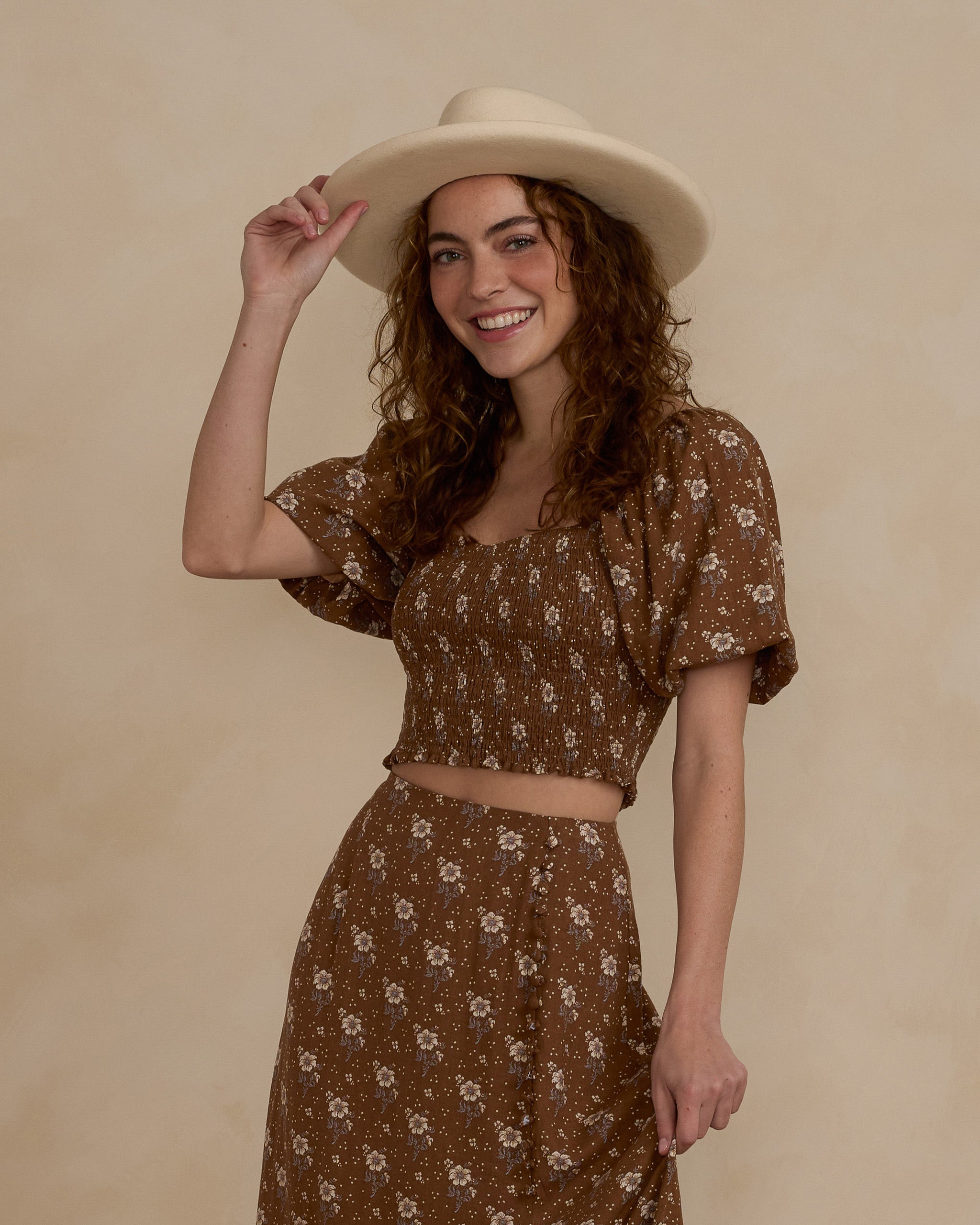 Trixie Top | Autumn Rose – Rylee + Cru Australia & NZ